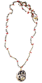 Long Sunset Shell Necklace by Cashfana