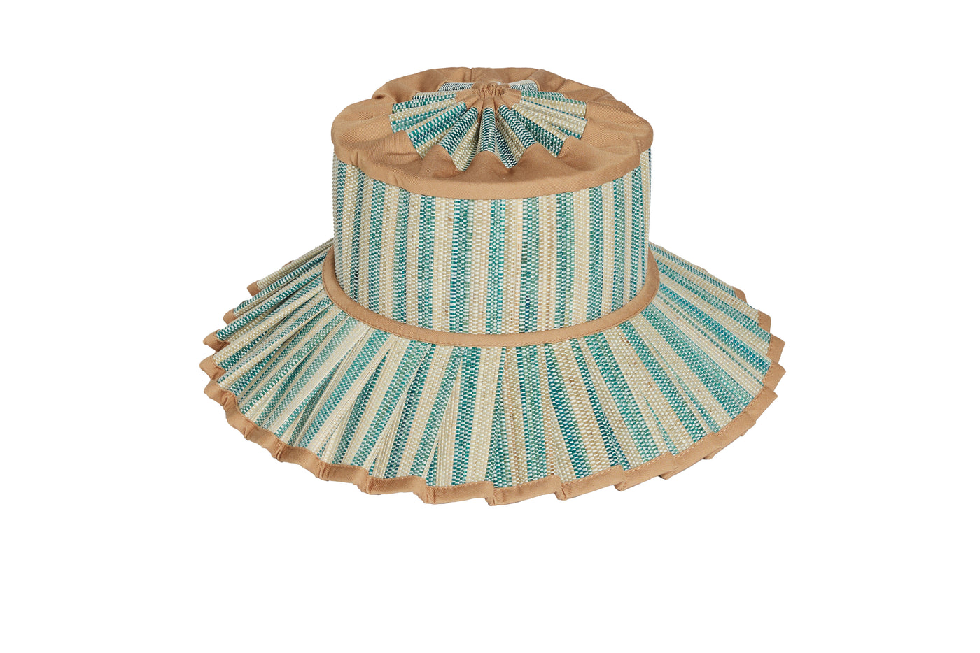 Natalie Simkins Exclusive Azure Caramello | Midi Capri Hat by Lorna Mu