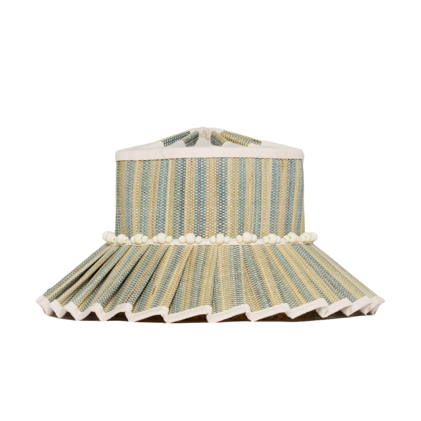 Natalie Simkins Exclusive Azure Bone | Midi Capri Hat by Lorna Murray