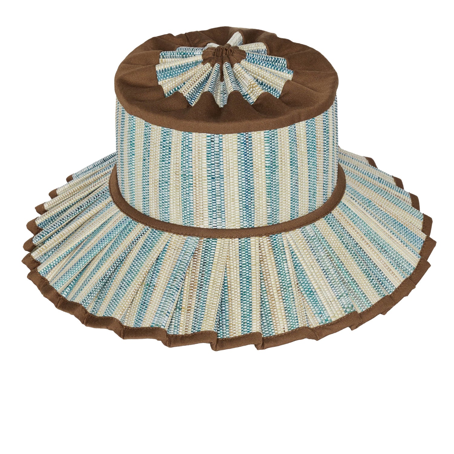 Exclusive Azure Chocolate | Capri Midi Hat by Lorna Murray