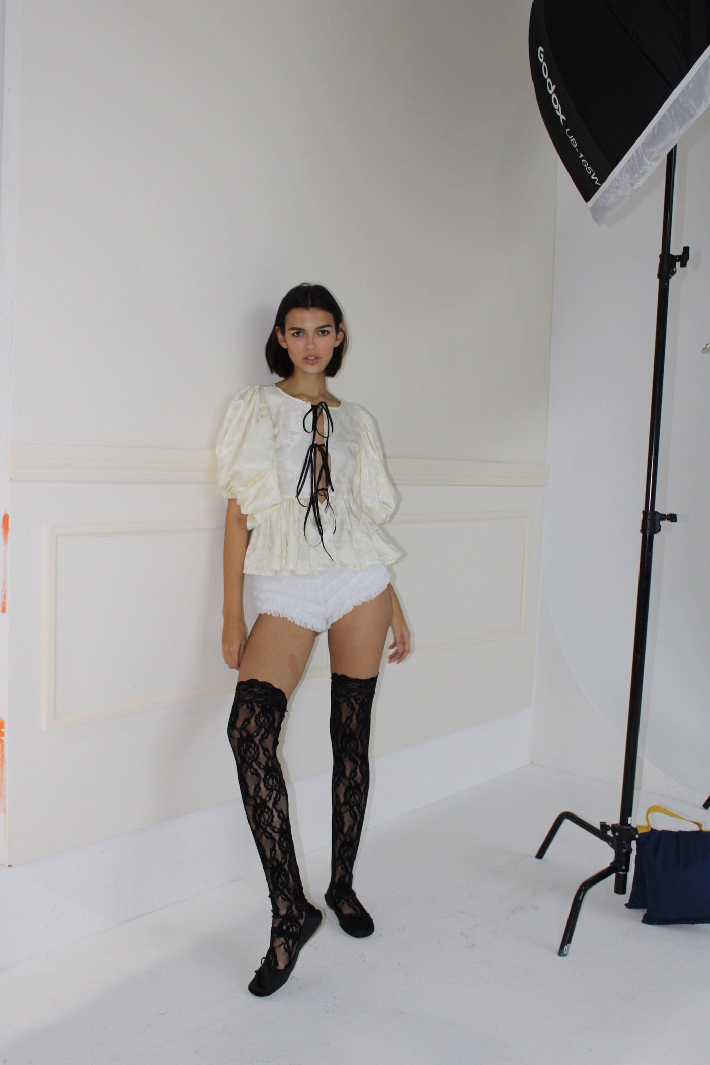 Kels Blouse In Vintage Creme by Madeline Marie | HerStory