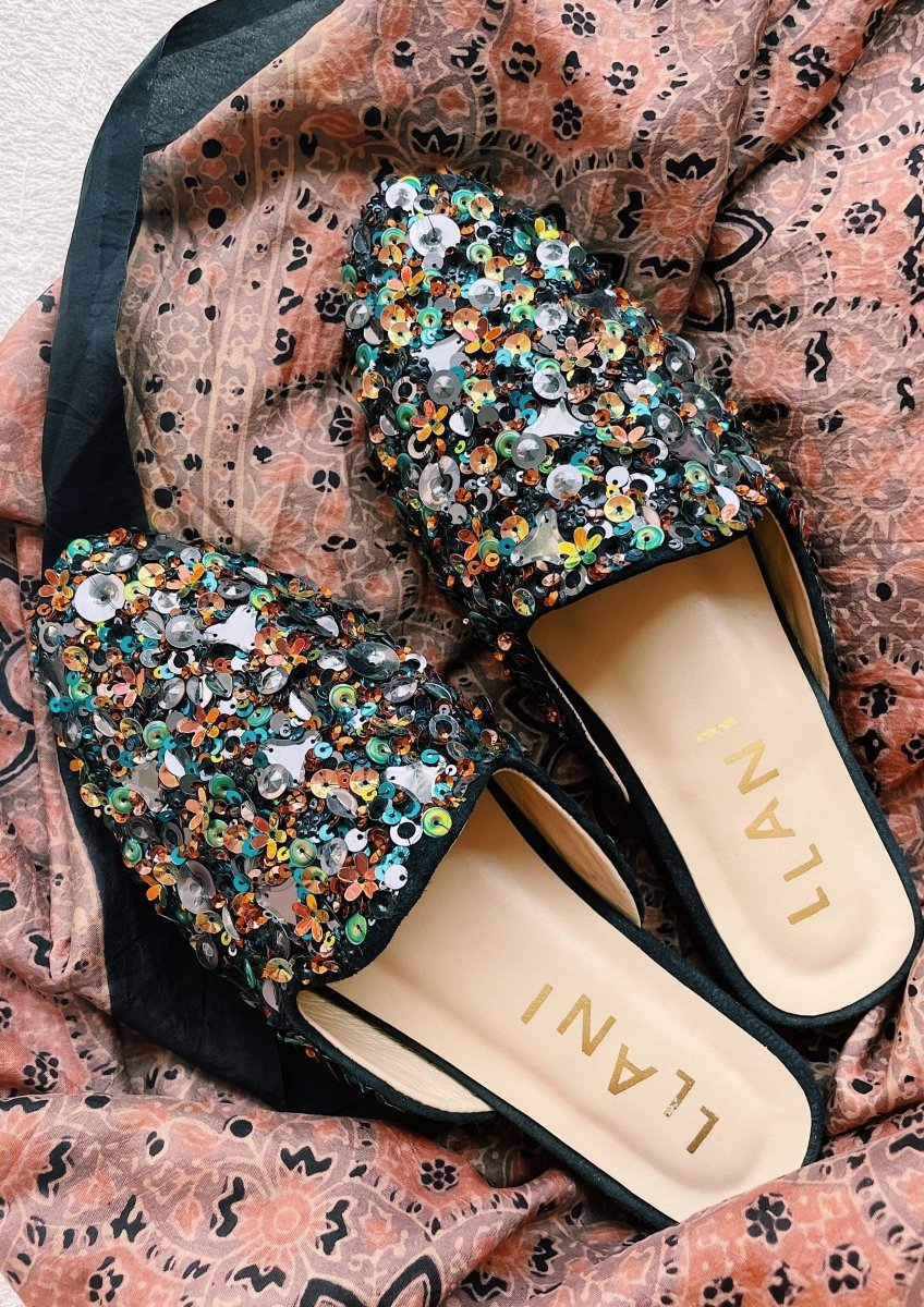 Confetti Slides Navy by Llani