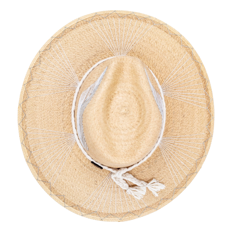 Exclusive Silver Feather Hat by Corazon Playero | HerStory