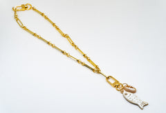 Lilly Sisto Exclusive Petite Fish and Cowrie Charm by Akola